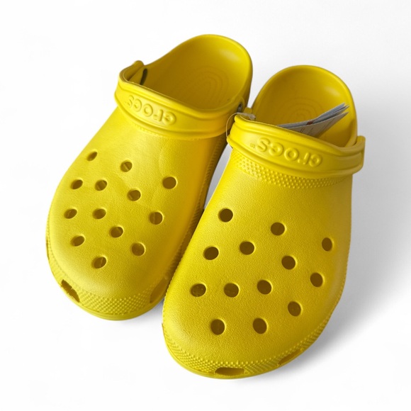 CROCS | Shoes | Crocs Kids Yellow Clogs | Poshmark